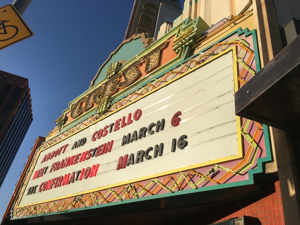 Catching an Abbott and Costello Flick at the Crest Westwood - LA Explorer