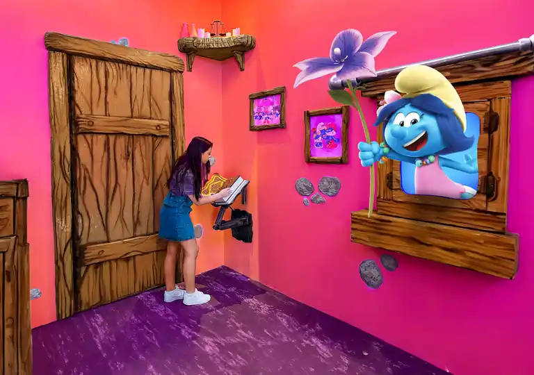 An Adventure with the Smurfs at 60out Escape Rooms - LA Explorer